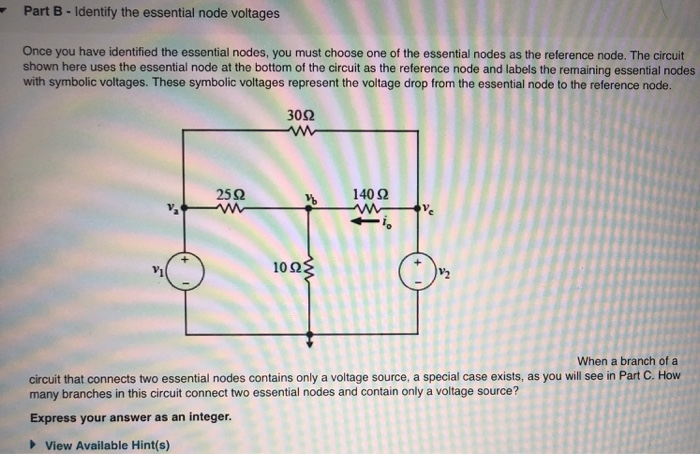 Identifying Nodes In A Circuit Diagram