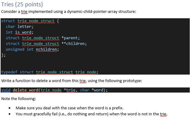 Consider Trie Implemented Using Structure S StudyX consider-trie-implemented-using-structure-s-studyx