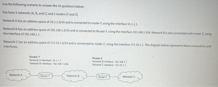 5 Computer 1 On Network A Sends A Packet To Computer 2 On Network C 5-computer-1-on-network-a-sends-a-packet-to-computer-2-on-network-c