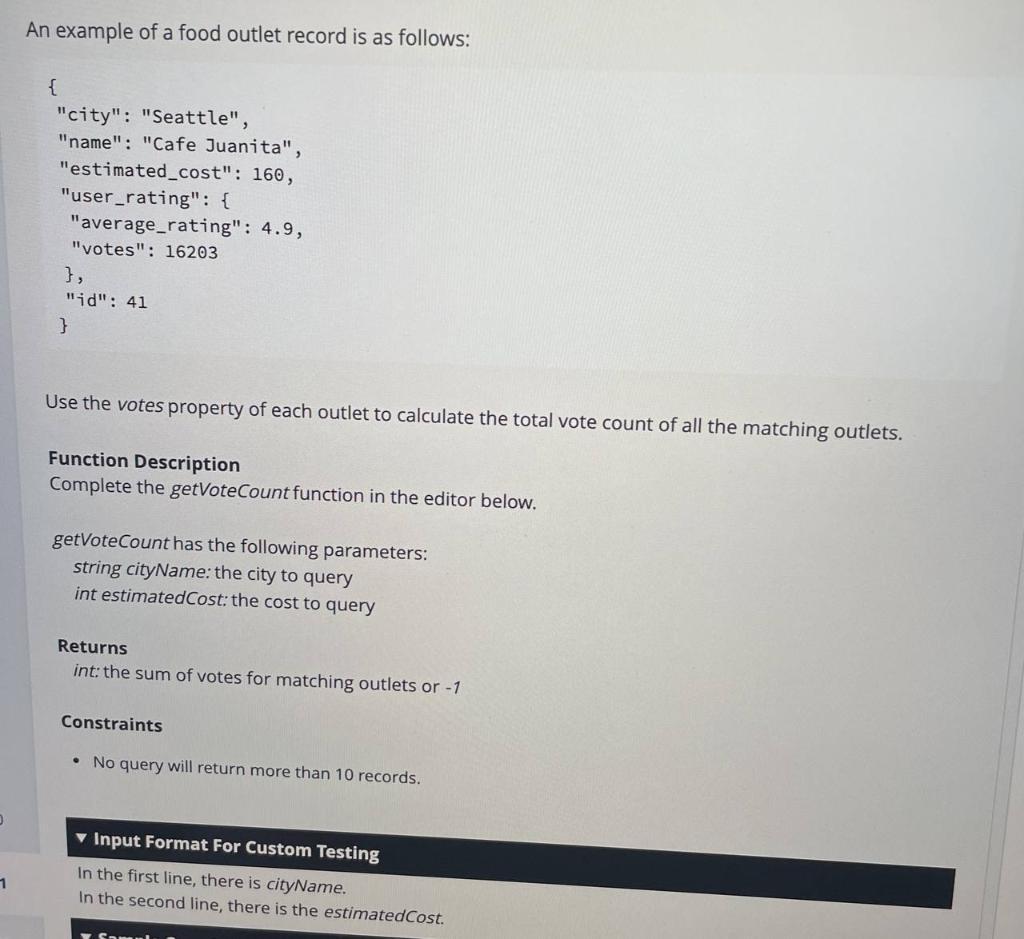 Language Python 3 Autocomplete Ready O © 11 Rest Api Total Votes